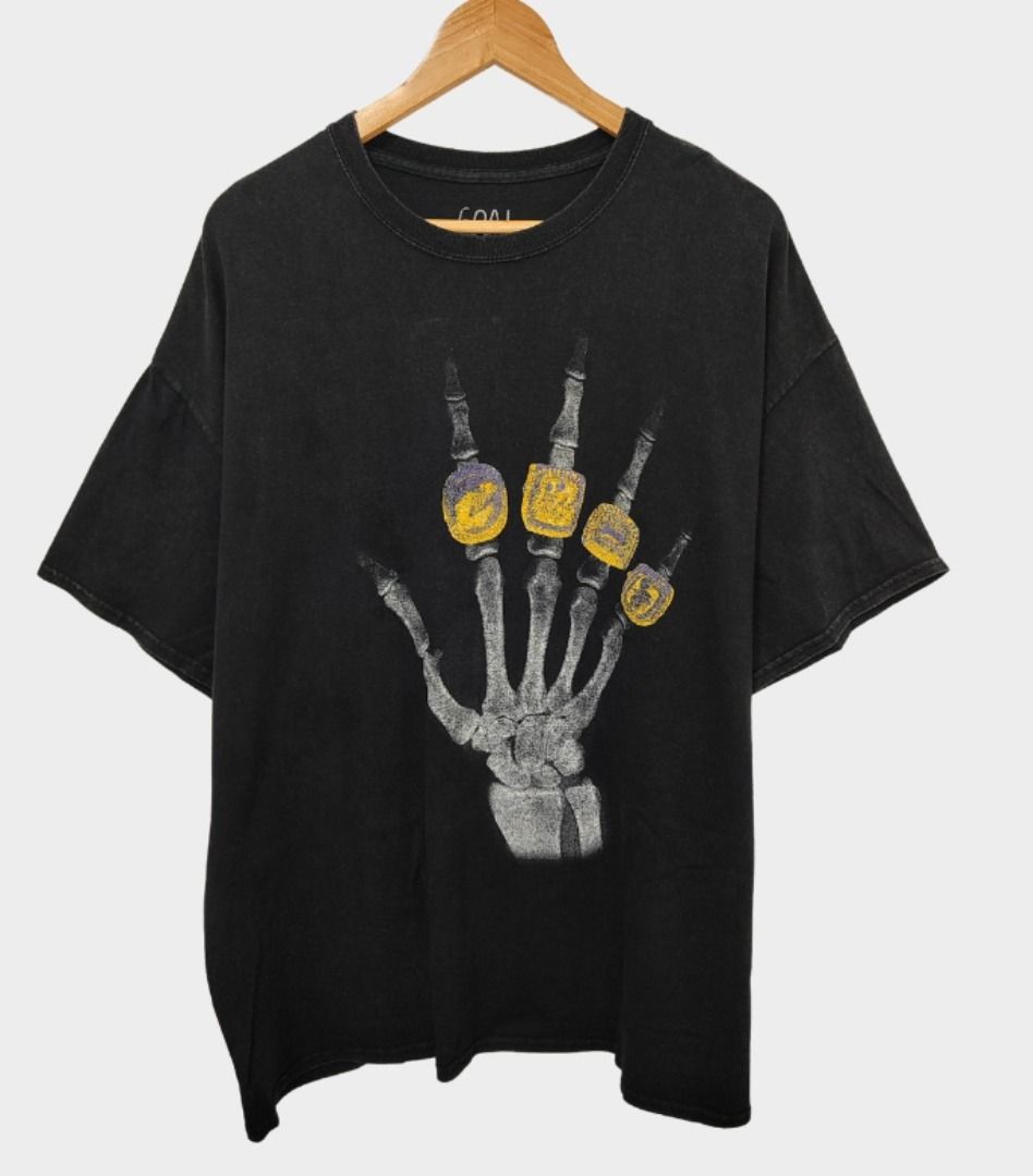 Goat Crew Skeleton hand w/rings, Men's Fashion, Tops & Sets, Tshirts ...