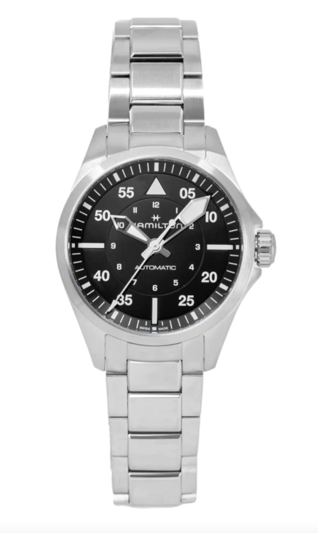 Hamilton Khaki Aviation Pilot Auto 36mm H76215130, Luxury, Watches on ...