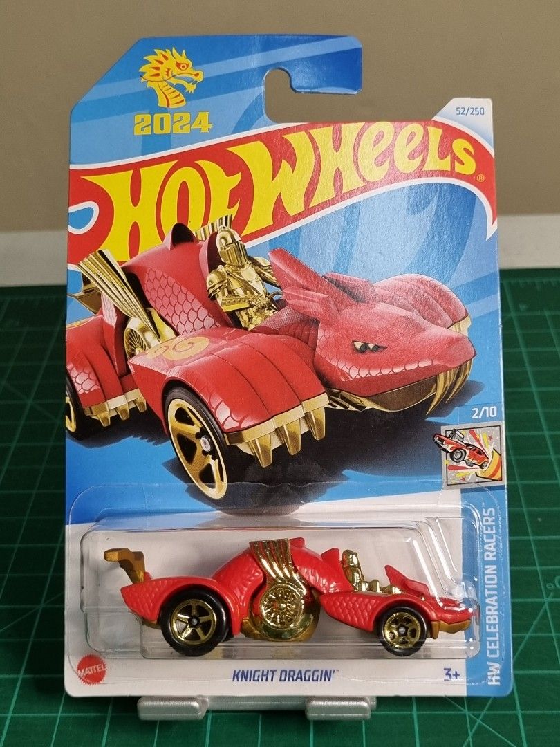 Original Hotwheels Knight Draggin' (2024), Hobbies & Toys, Toys & Games ...
