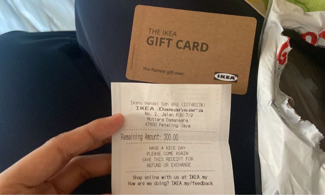 IKEA GIFT CARD RM300, Tickets & Vouchers, Store Credits on Carousell