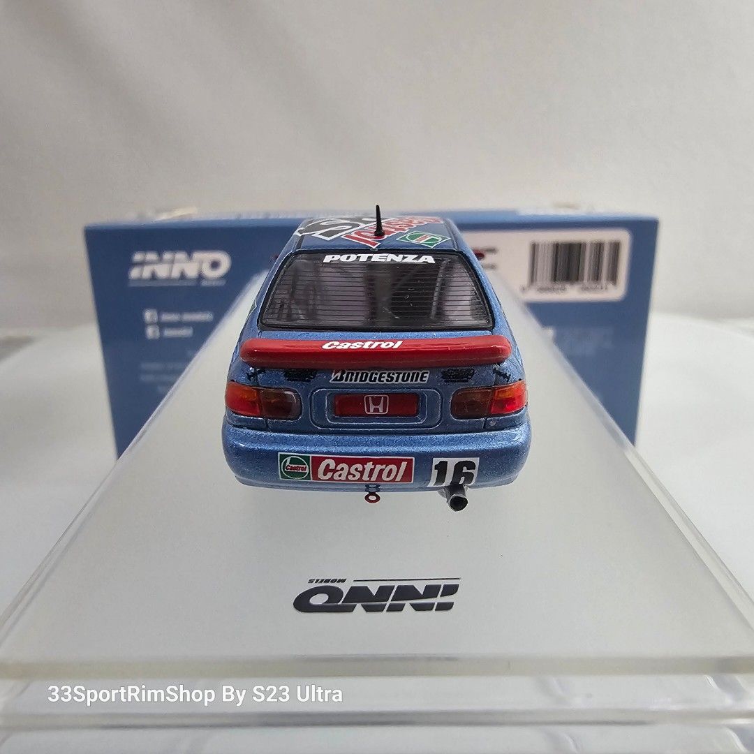 INNO64 HONDA CIVIC FERIO EG9 CASTROL, Hobbies & Toys, Toys & Games on ...