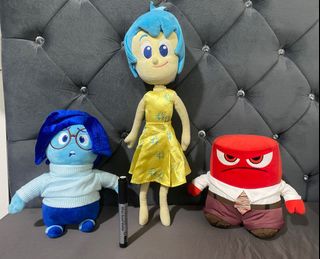 Disney Pixar Inside Out Anger & Joy Action Figures, Hobbies & Toys ...