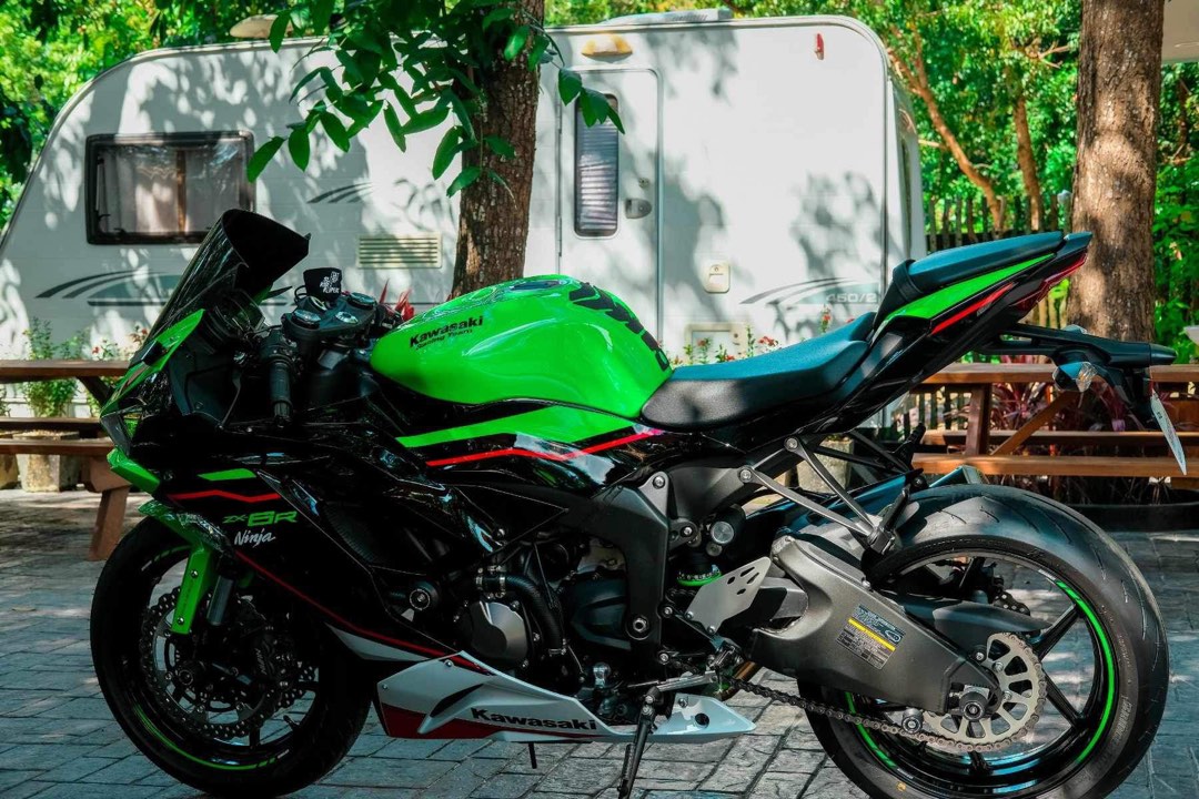 2021 Kawasaki ZX6r | 1.8k km odo only | good as new, Motorbikes ...