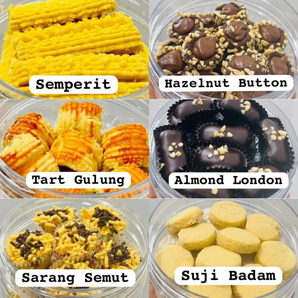 Kuih Raya by Mekya Kitchen, Food & Drinks, Homemade Bakes on Carousell