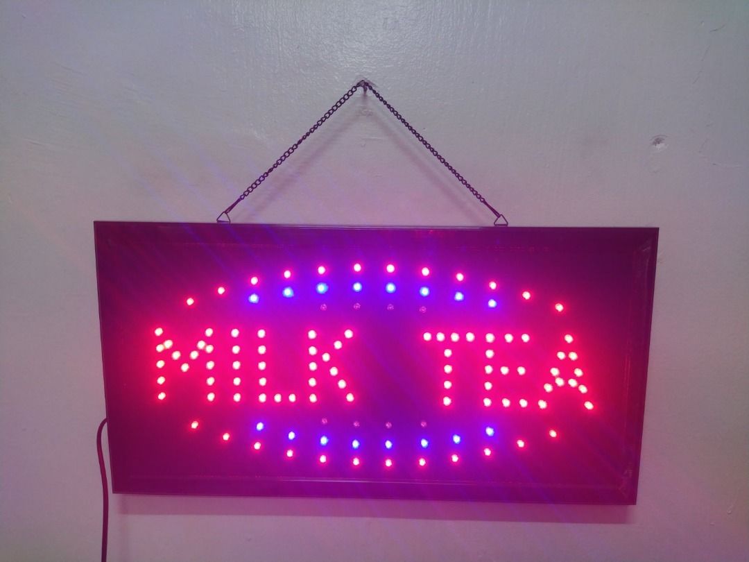 LED SIGNAGE GCASH/OPEN 24 HOURS/WELCOME OPEN/PISO NET/OPEN/CLOSED/GCASH ...