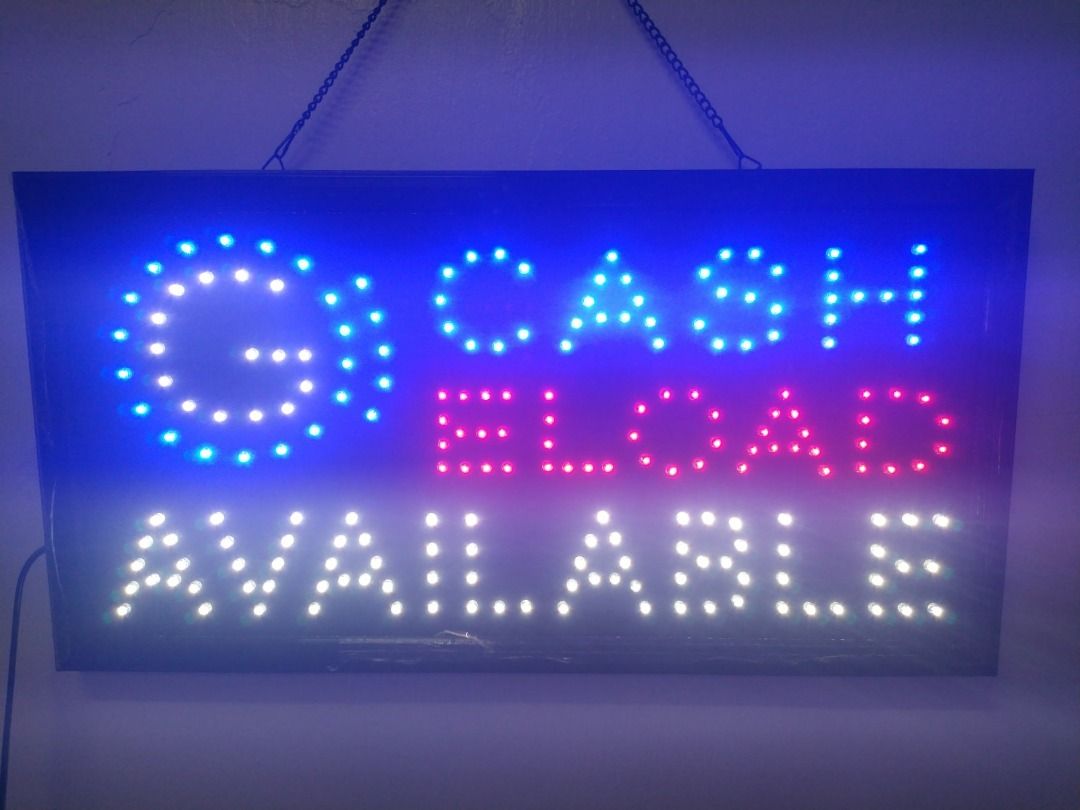 LED SIGNAGE GCASH/OPEN 24 HOURS/WELCOME OPEN/PISO NET/OPEN/CLOSED/GCASH ...