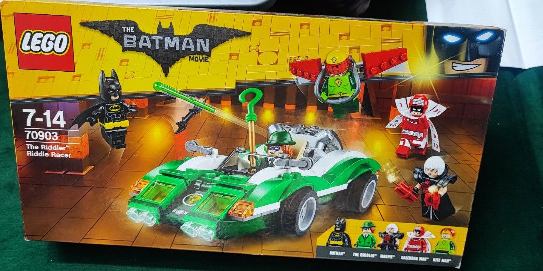 Lego batman The Riddler Riddles Car, Hobbies & Toys, Collectibles ...