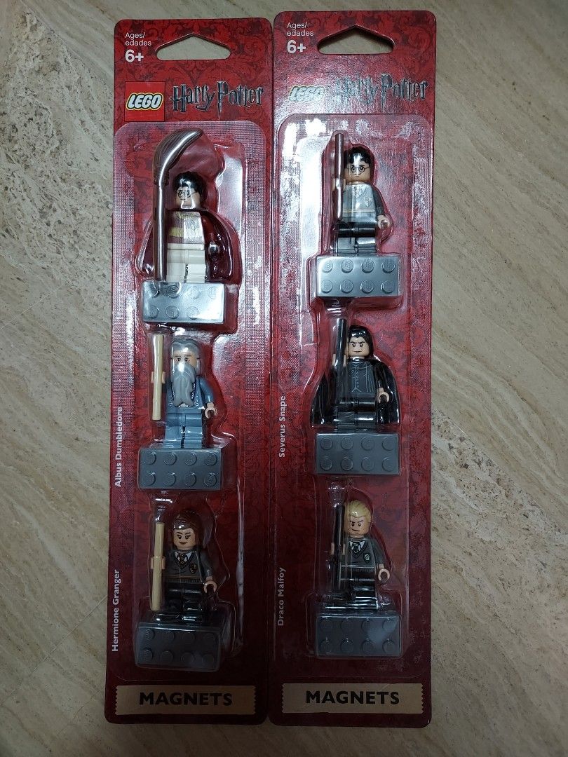 Lego Spongebob Harry Potter Indiana Jones Prince of Persia Magnets Set ...