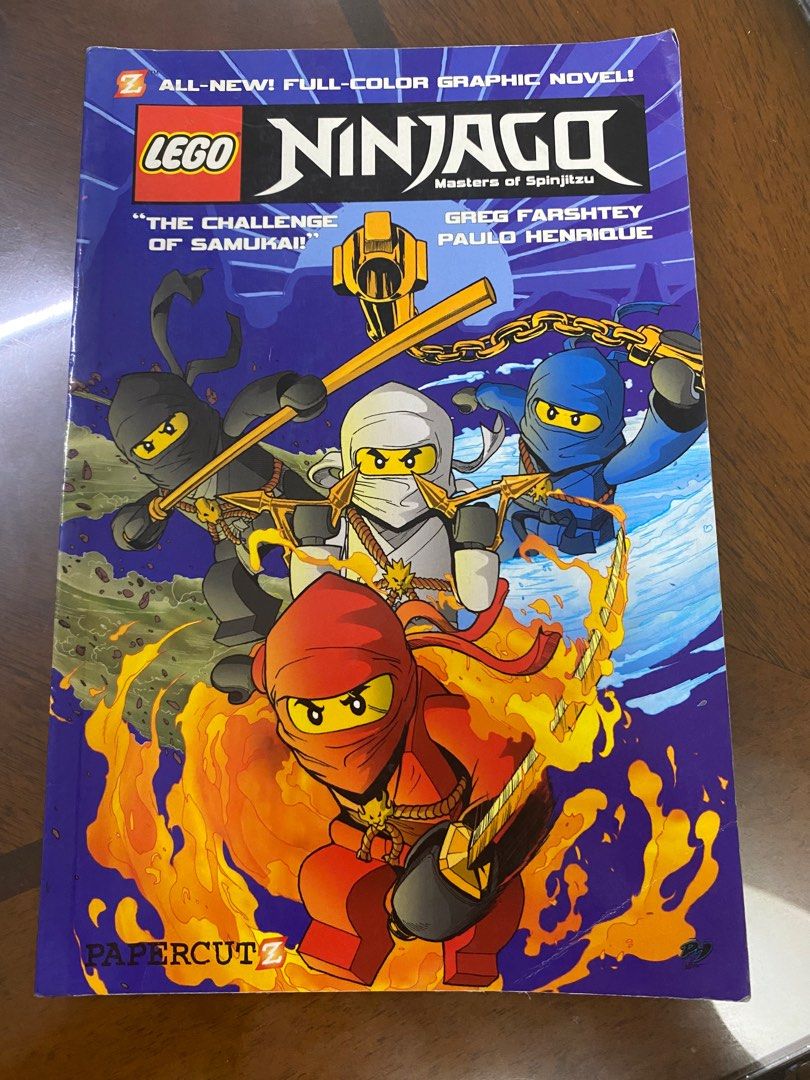 LEGO NINJAGO - The challenge of Samukai! - Papercutz Book Magazine ...