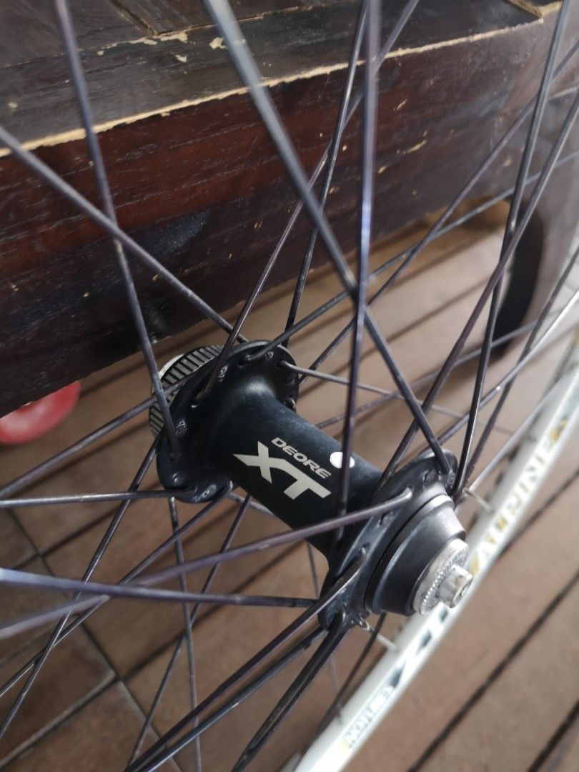 Lightweight 26er Custom Built Wheelset XTR / XT Hubs Stan's ZTR Alphine ...