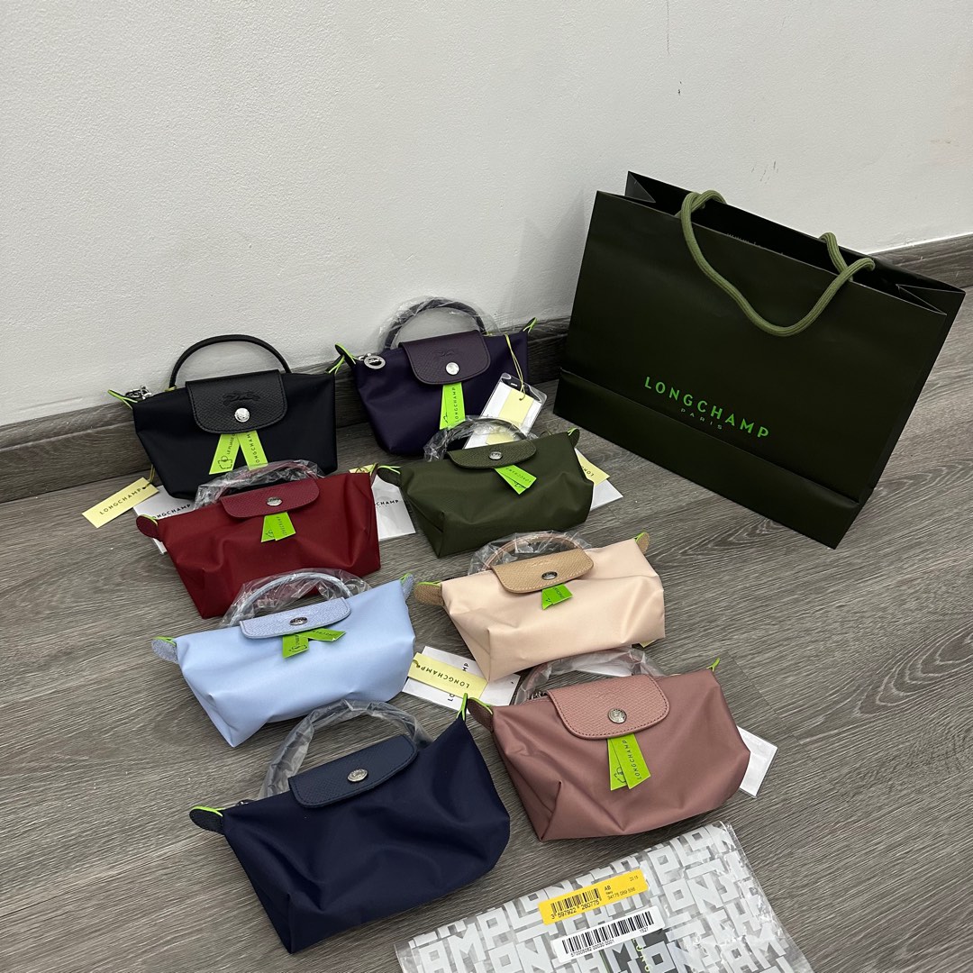 Longchamp Club Le Pliage Mini, Luxury, Bags & Wallets on Carousell