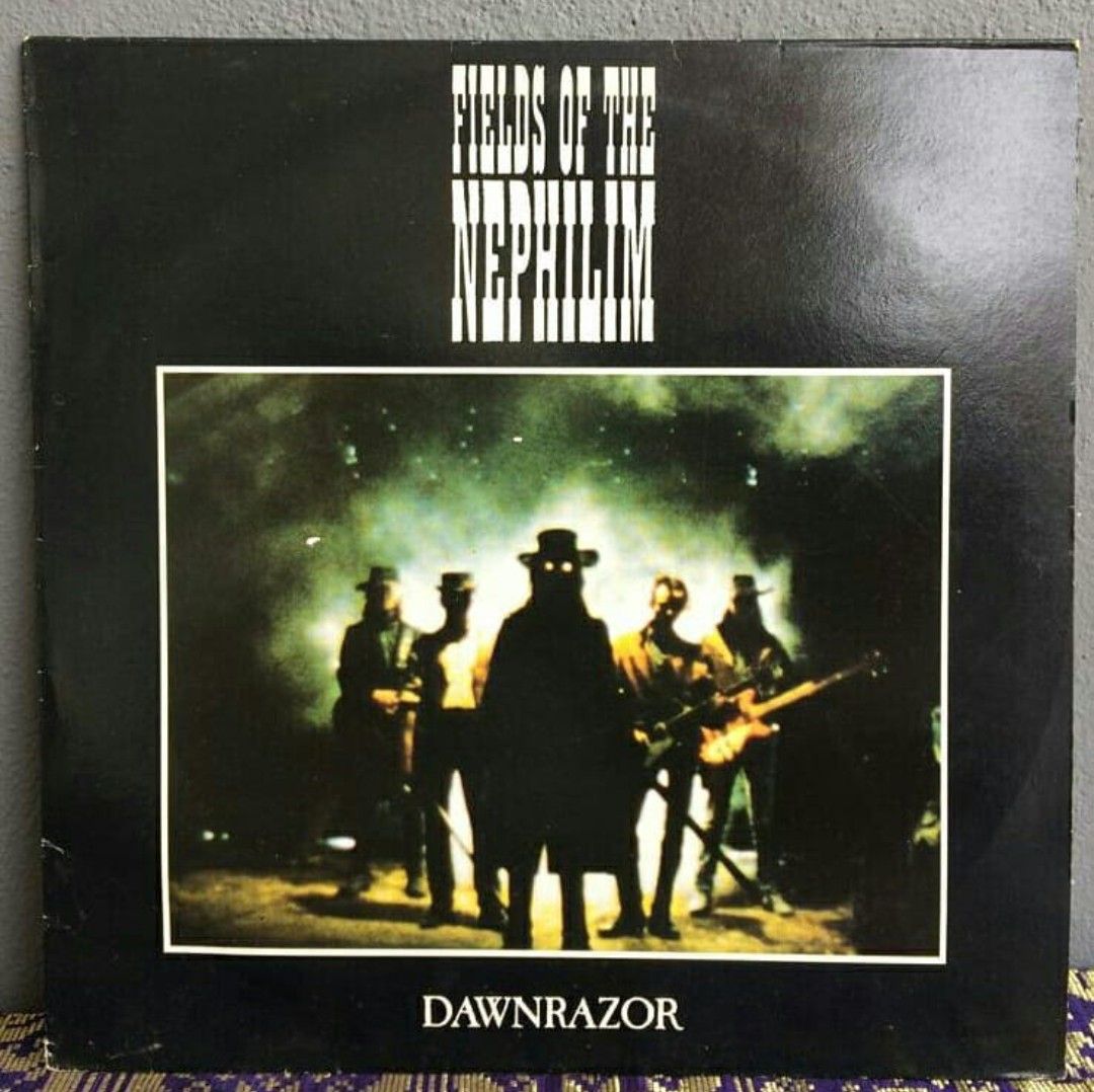 Lp FIELDS OF THE NEPHILIM Legendary Gothic Band vinyls piring hitam records vintage, Hobbies ...