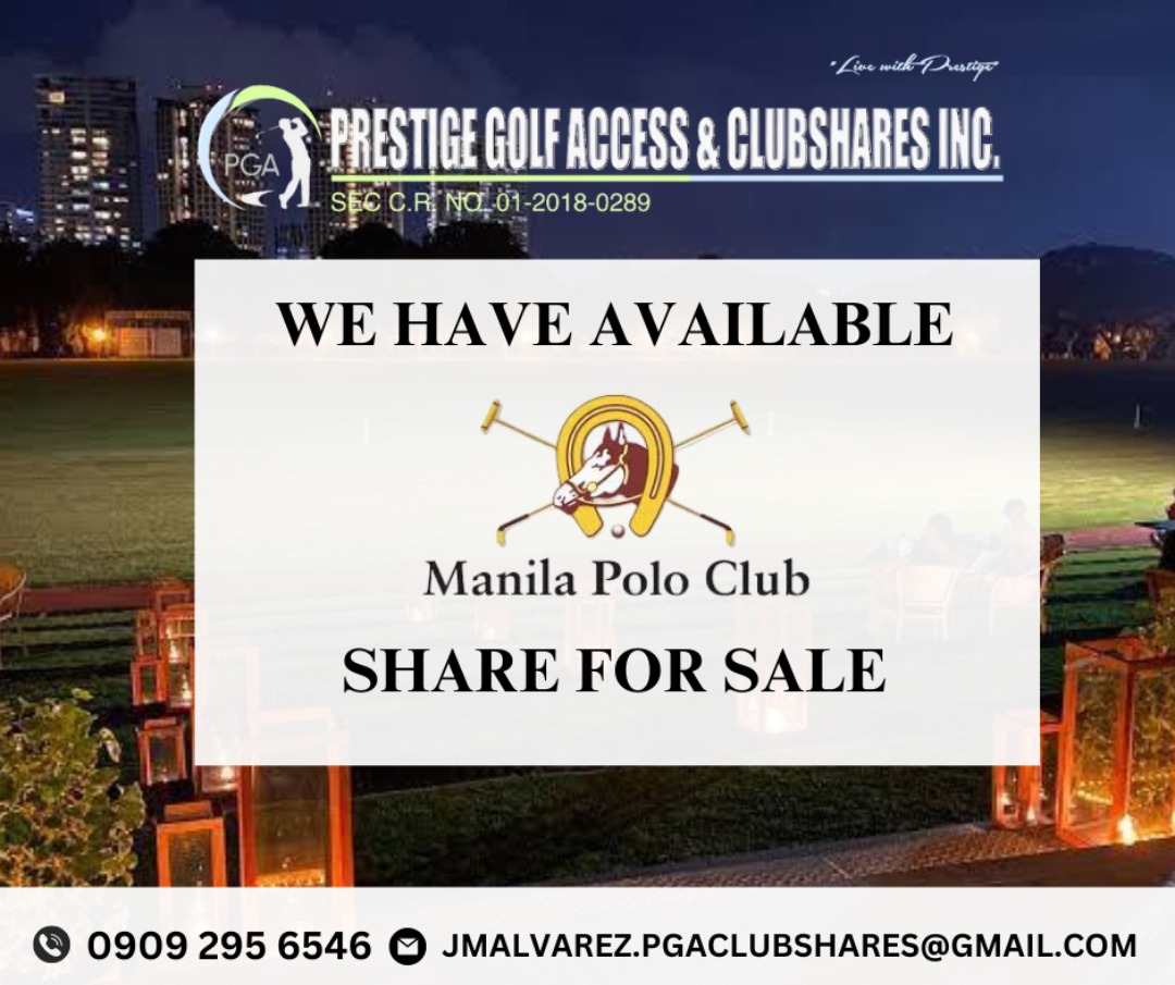 MANILA POLO CLUB, Announcements on Carousell