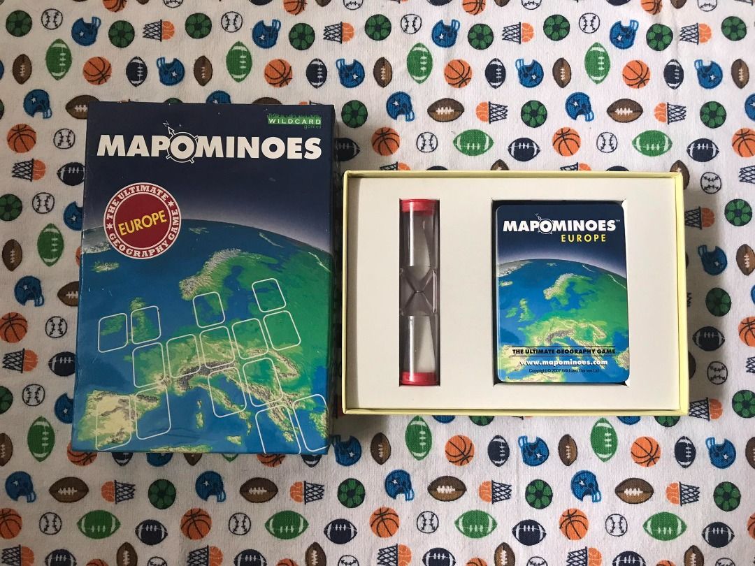 Mapominoes: Europe, Hobbies & Toys, Toys & Games on Carousell