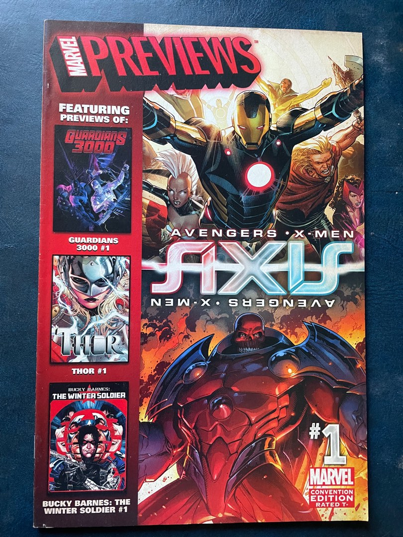Marvel Previews #1 | Marvel Comics - Comic Book, Hobbies & Toys, Books ...