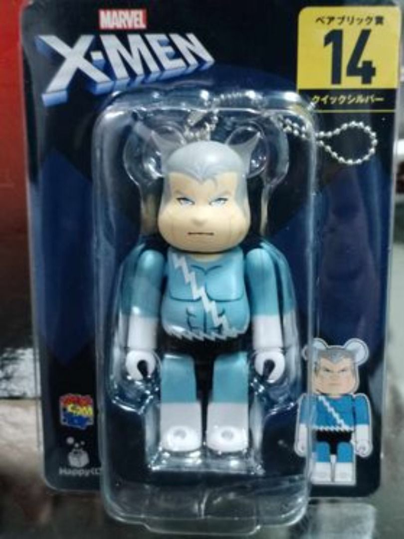 Marvel x Bearbrick X-Men Quicksilver, Hobbies & Toys, Toys & Games on ...
