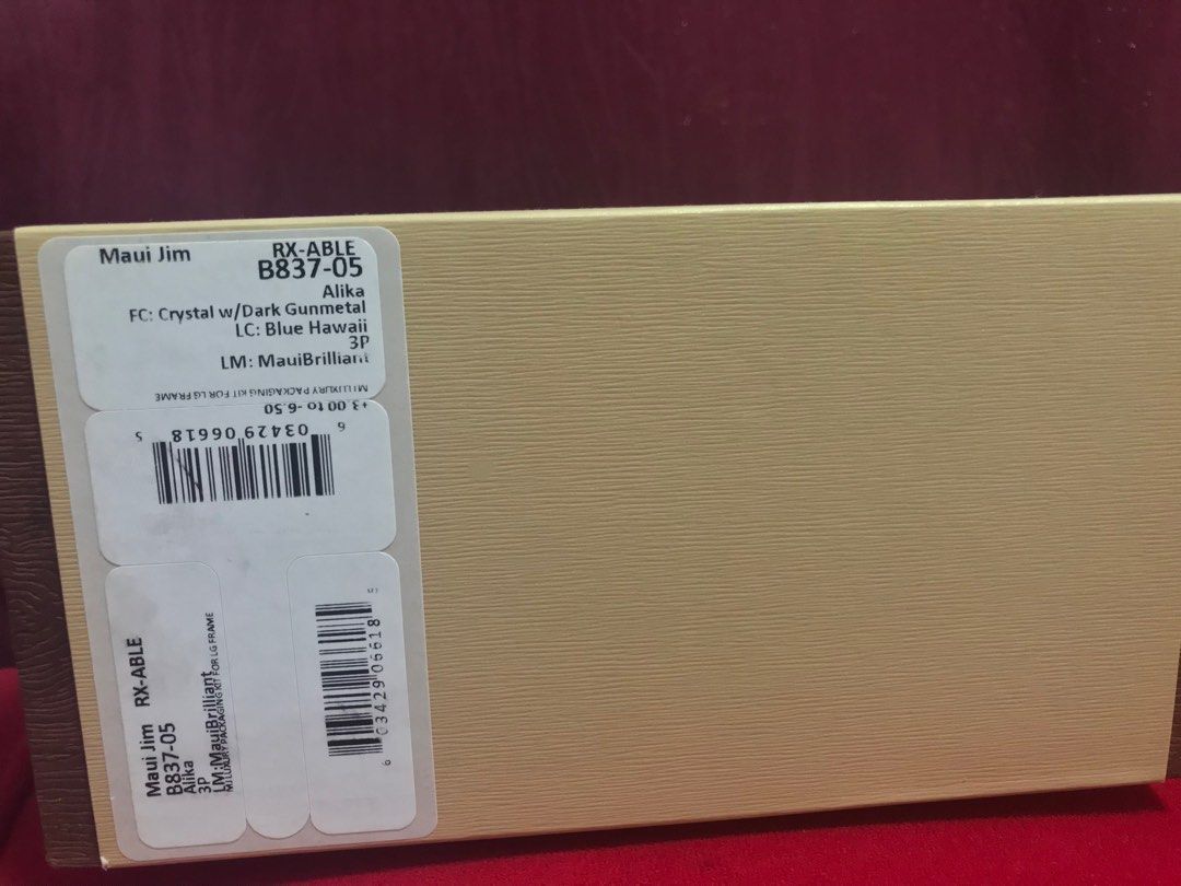 Maui Jim Alika B837-05, Luxury, Accessories on Carousell