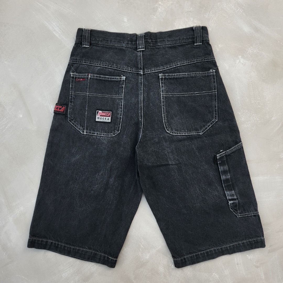 Mecca Acid-washed Utility Jorts, Men's Fashion, Bottoms, Shorts on ...