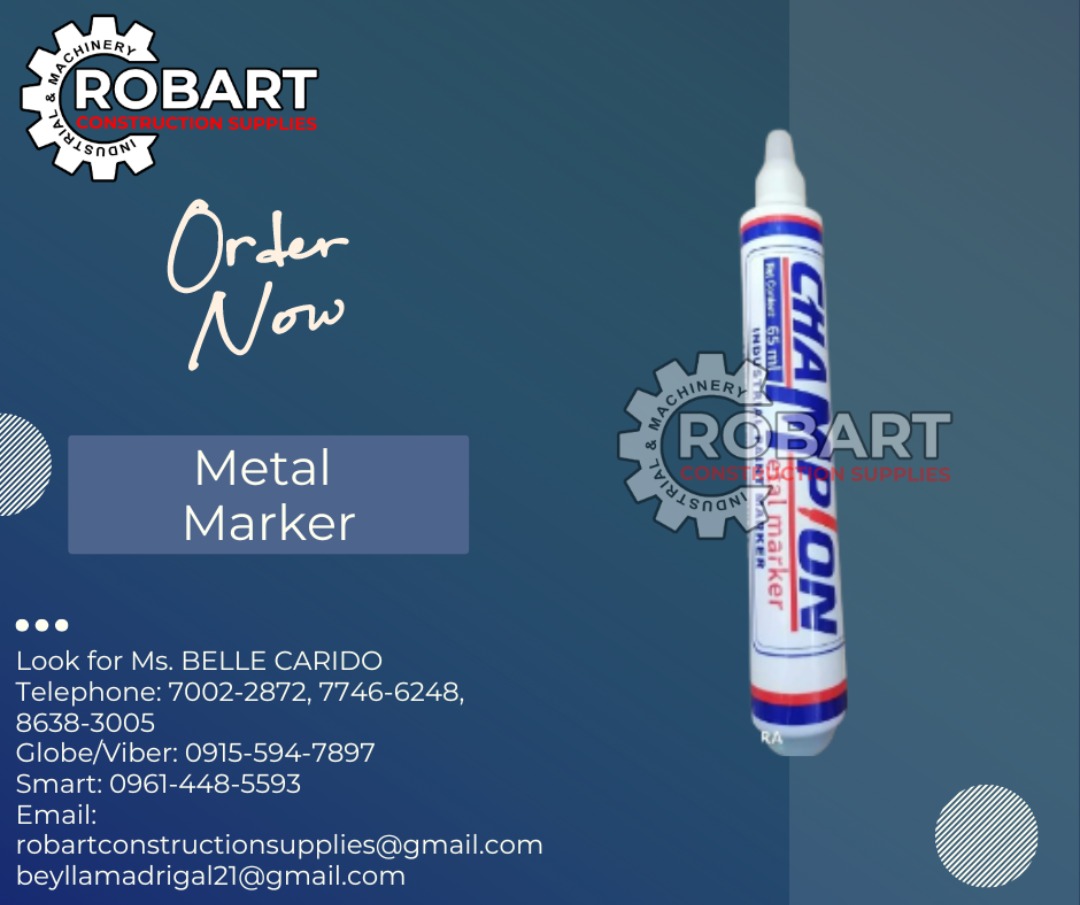 Metal Marker, Commercial & Industrial, Construction Tools & Equipment ...