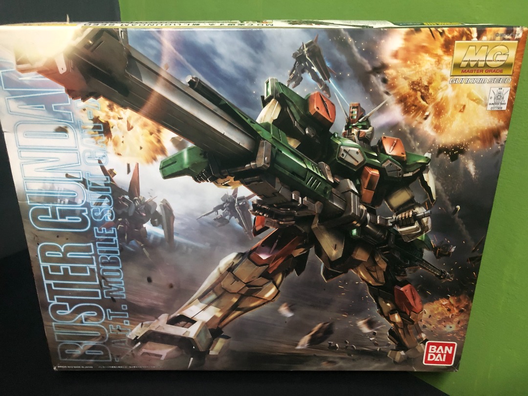 MG BUSTER GUNDAM 1/100 BANDAI GUNDAM SEED DESTINY ZAFT, Hobbies & Toys ...