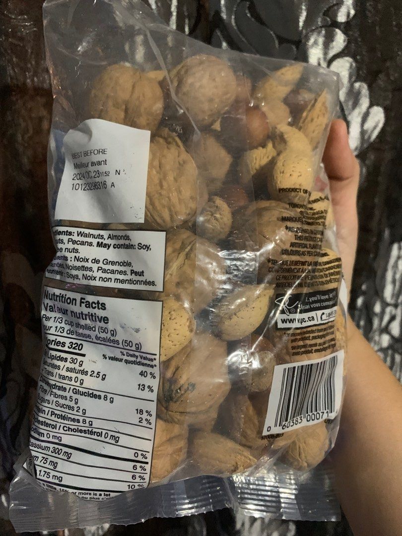 Mixed nuts 454grams, Food & Drinks, Other Food & Drinks on Carousell