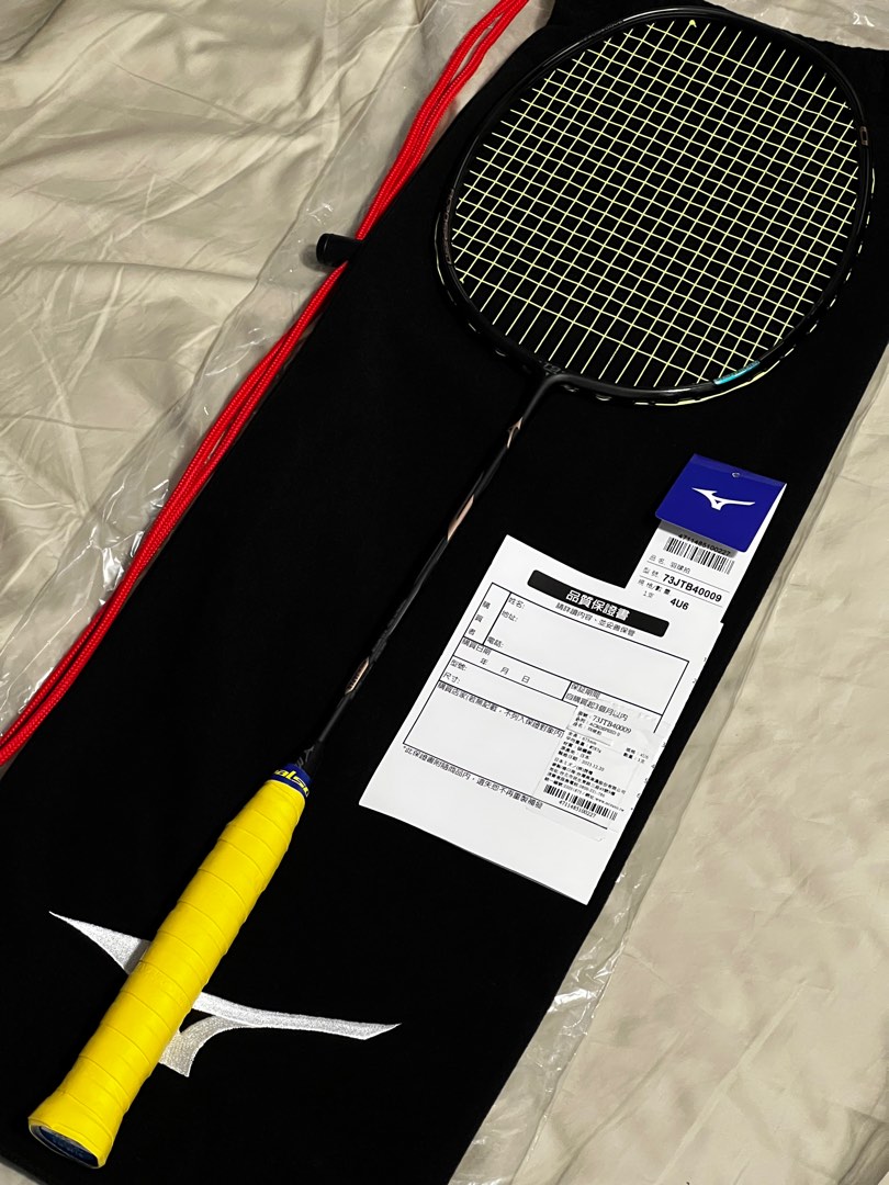 Mizuno Acrospeed 0 BDSS 限量版黑金 4U6, 運動產品, 運動與體育, 運動與體育 - 球拍和球類運動 - Carousell