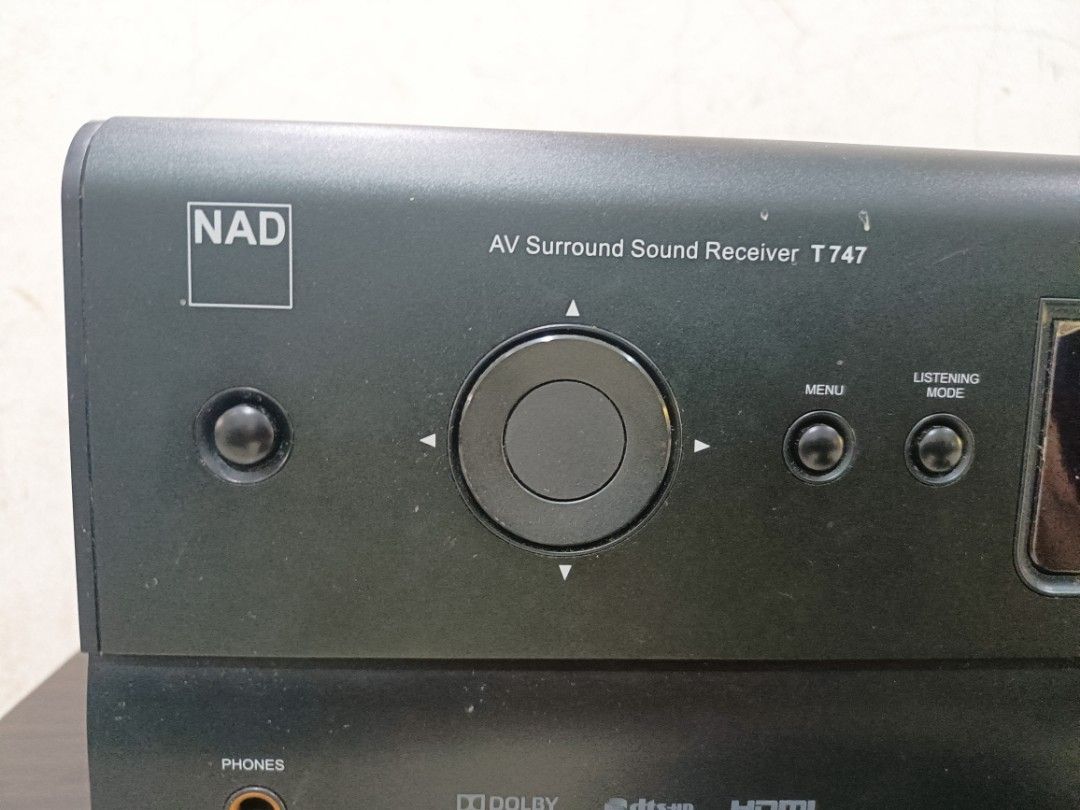 NAD 747 Receiver Amplifier, Audio, Soundbars, Speakers & Amplifiers on ...