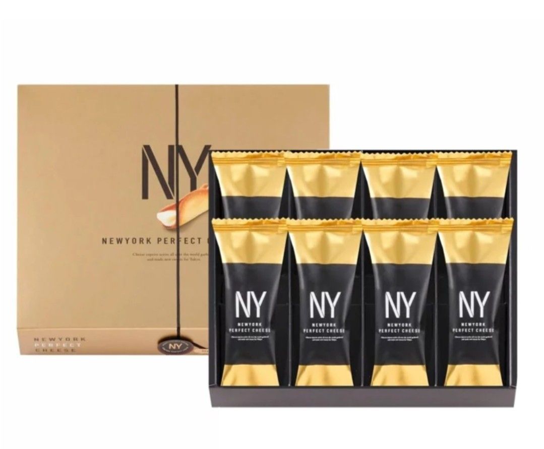 【現貨】New York Perfect Cheese｜芝士脆餅-8入/18入, 嘢食 & 嘢飲, 禮品籃和禮籃 - Carousell