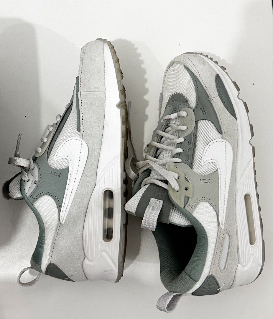 NIKE AIR MAX 90 Futura Mint Sage Green, Women's Fashion, Footwear ...