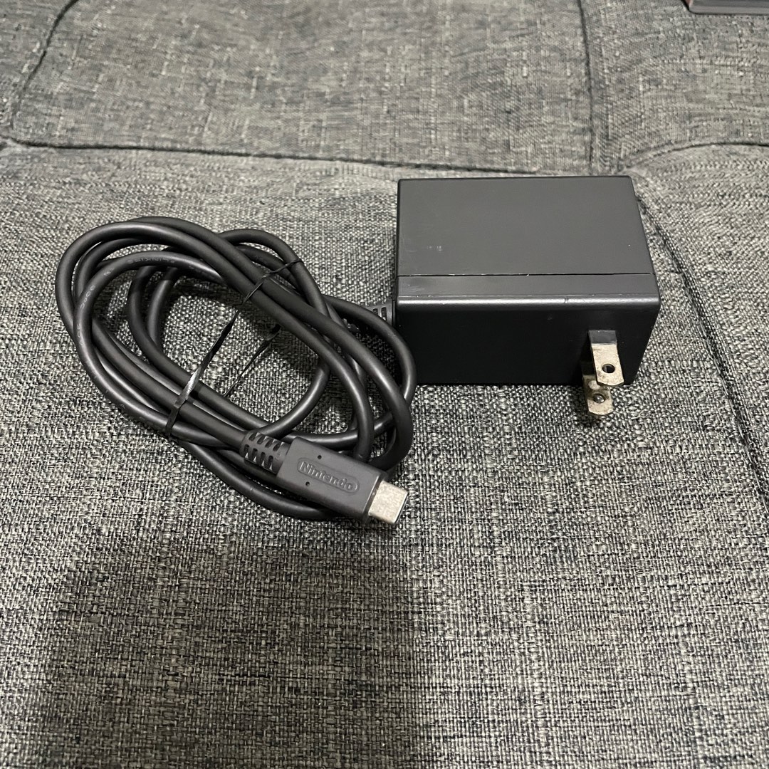 Nintendo Switch Original Charger, Video Gaming, Gaming Accessories ...