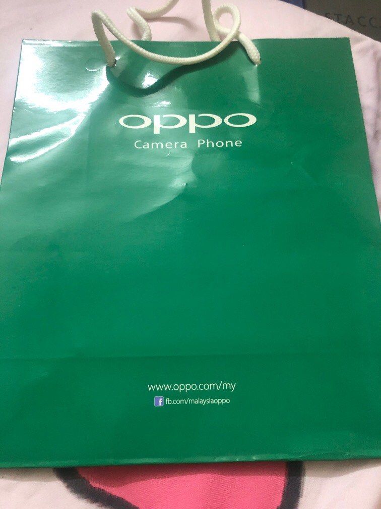Oppo paper bag, Mobile Phones & Gadgets, Mobile & Gadget Accessories ...