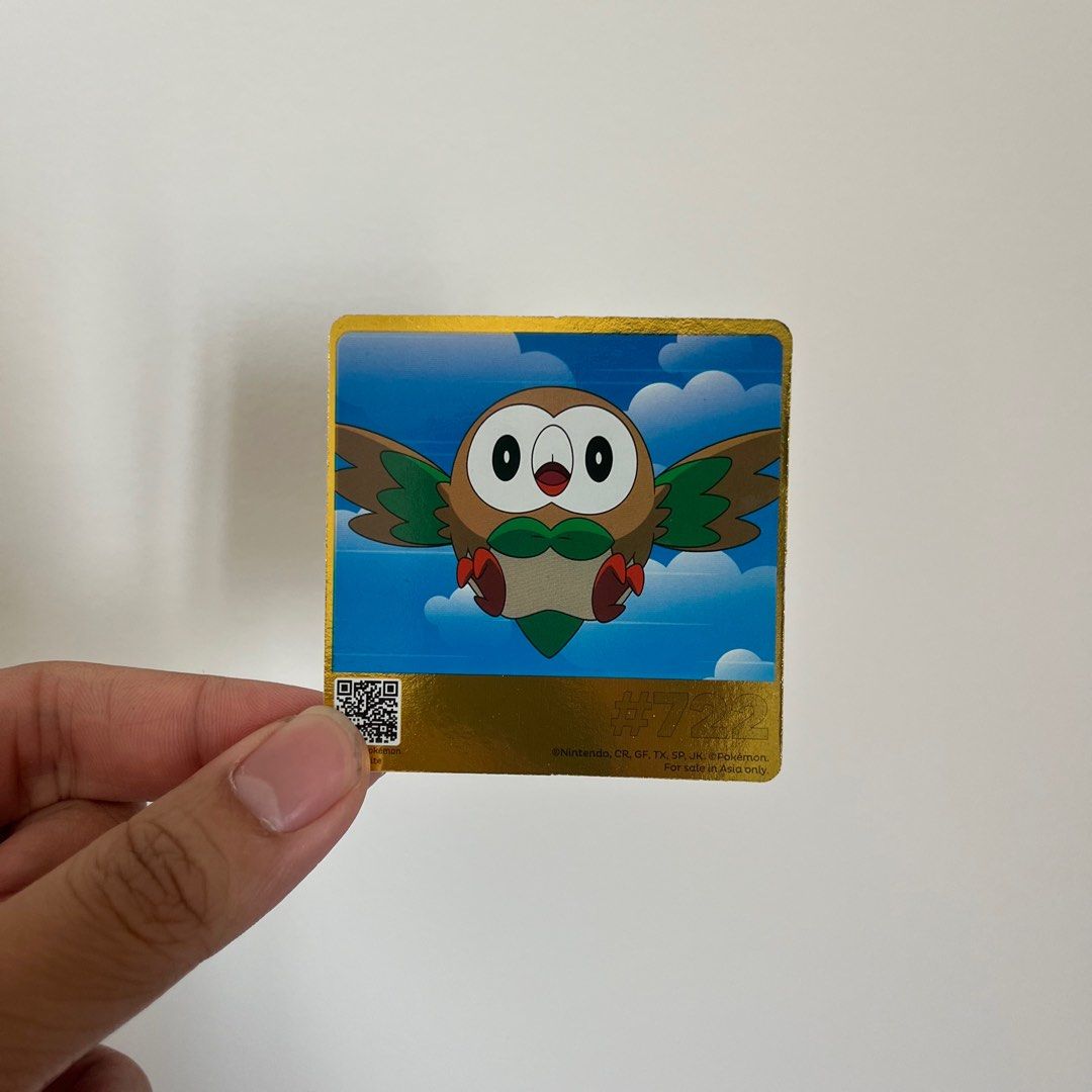 Oreo Pokemon Rowlet card collection, Hobbies & Toys, Toys & Games on ...