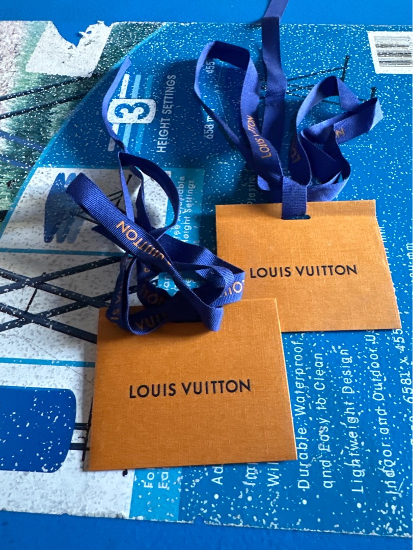 Original LV gift card with ribbon, Hobbies & Toys, Stationary & Craft ...