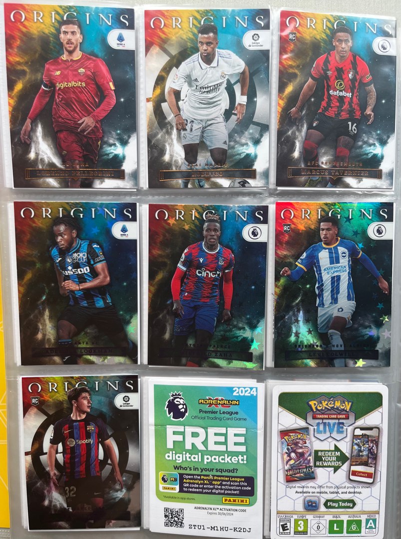 Panini Origins Cards, Hobbies & Toys, Memorabilia & Collectibles ...