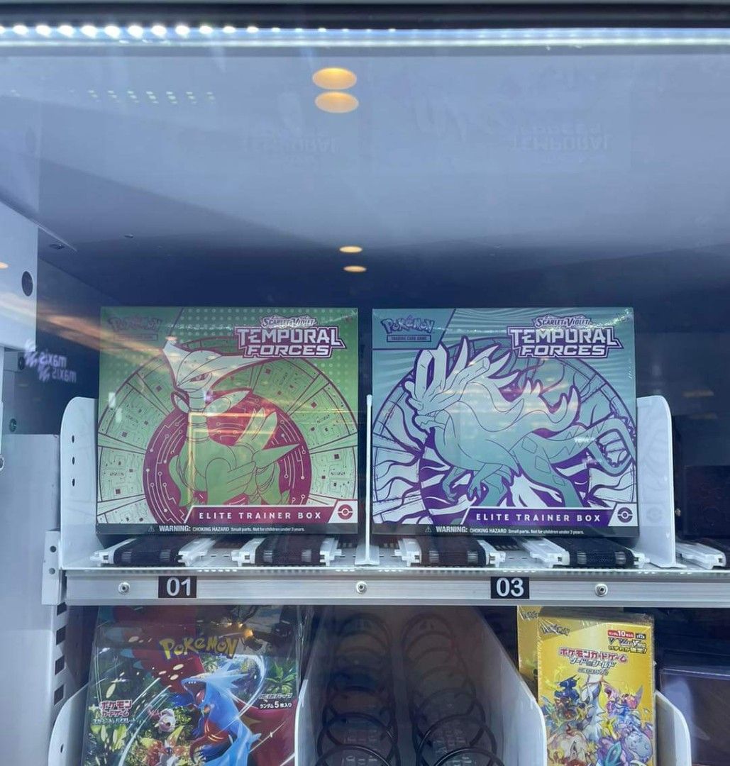 pokemon temporal forces etb box ptcg trading card game, Hobbies & Toys ...