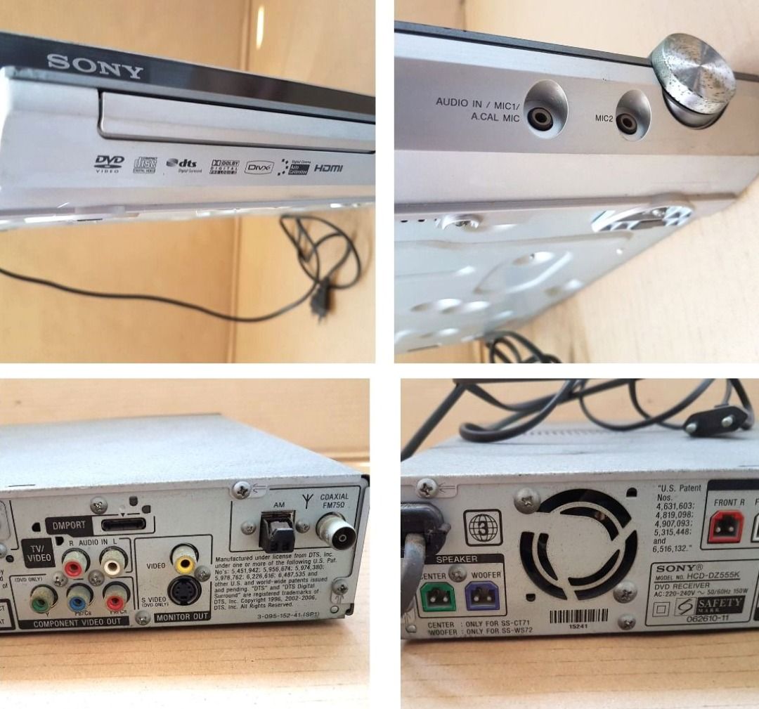 Professional SONY Audio Video Receiver, JAPAN, S-Master Digital ...