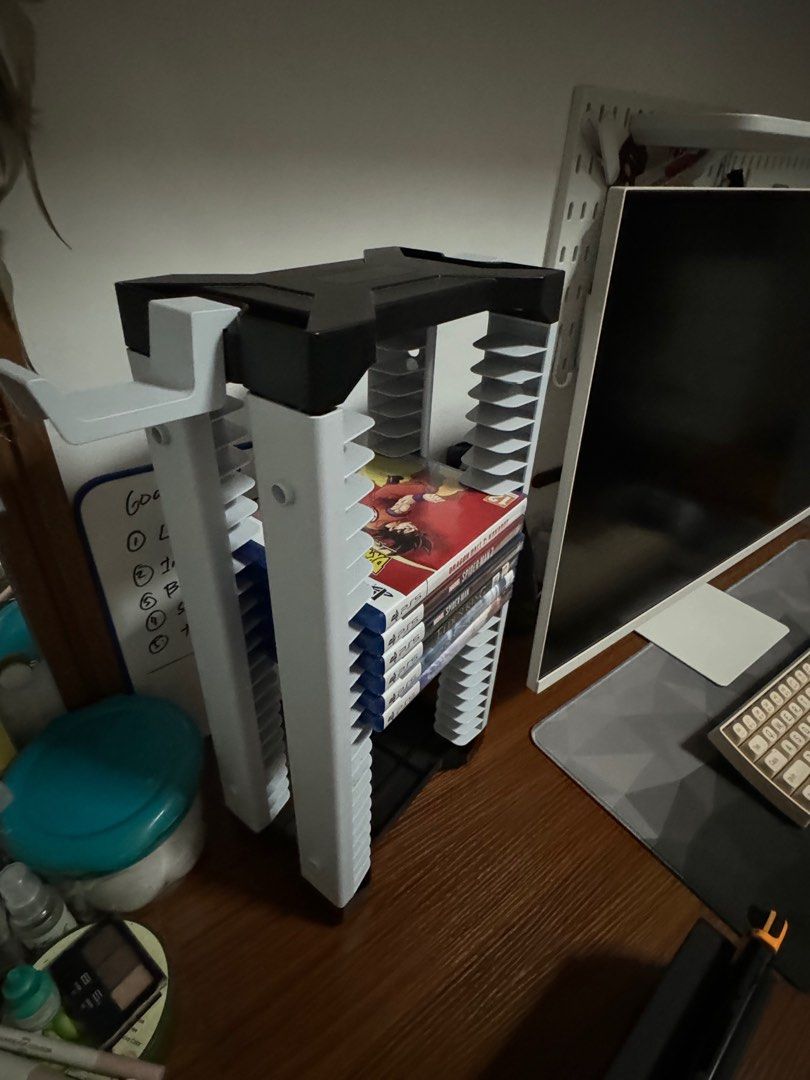 PS5 CD and Controller Rack | Decluttering, Video Gaming, Video Games ...