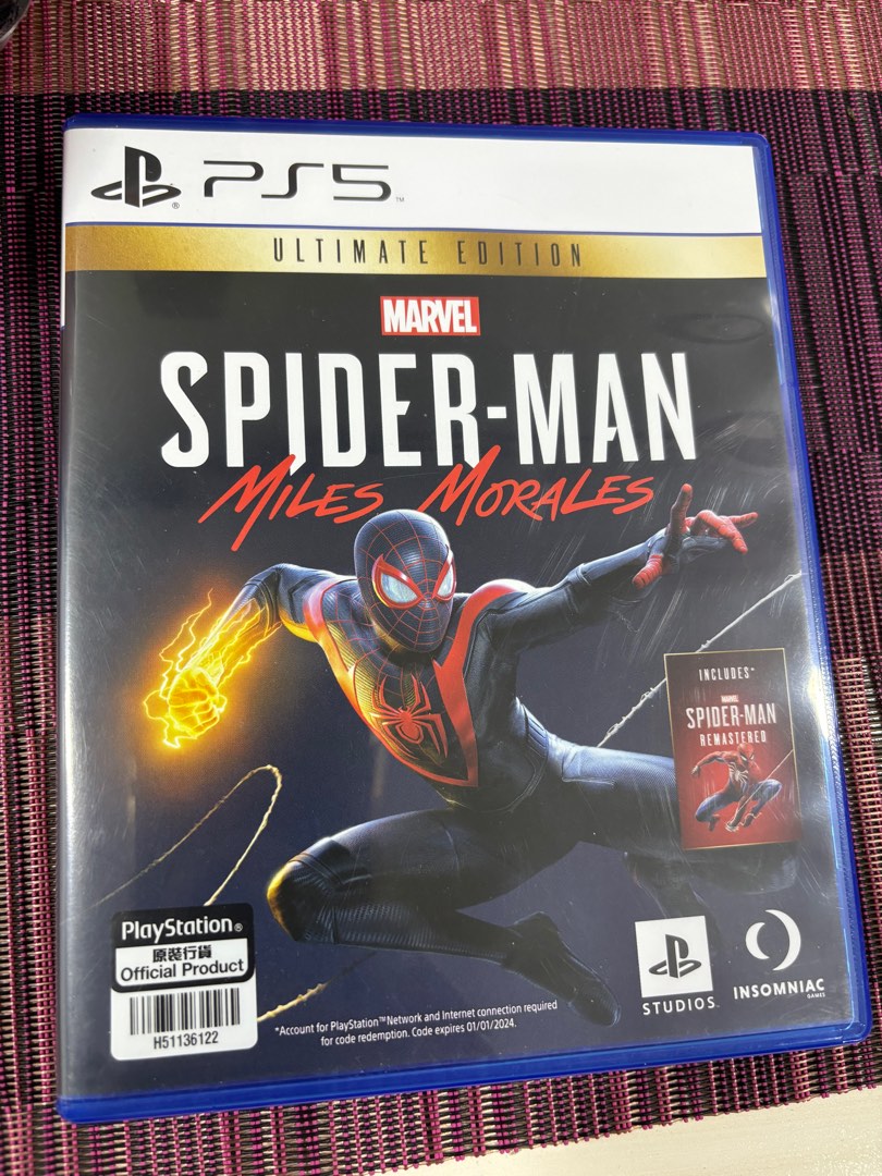 PS5 Spiderman Miles Morales, Video Gaming, Video Games, PlayStation on ...