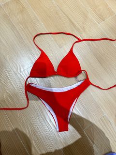 Ribbon Bikini Swimsuit, Women's Fashion, Swimwear, Bikinis & Swimsuits ...