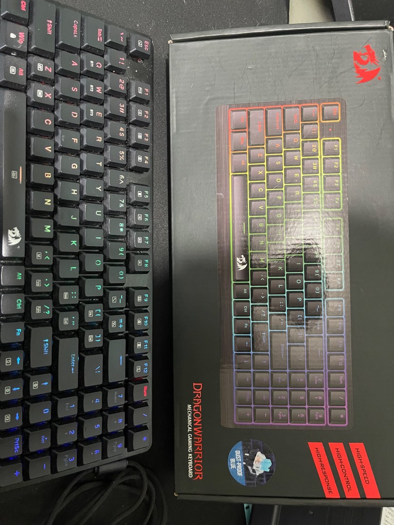 Red Dragon Wireless Keyboard, Computers & Tech, Parts & Accessories ...