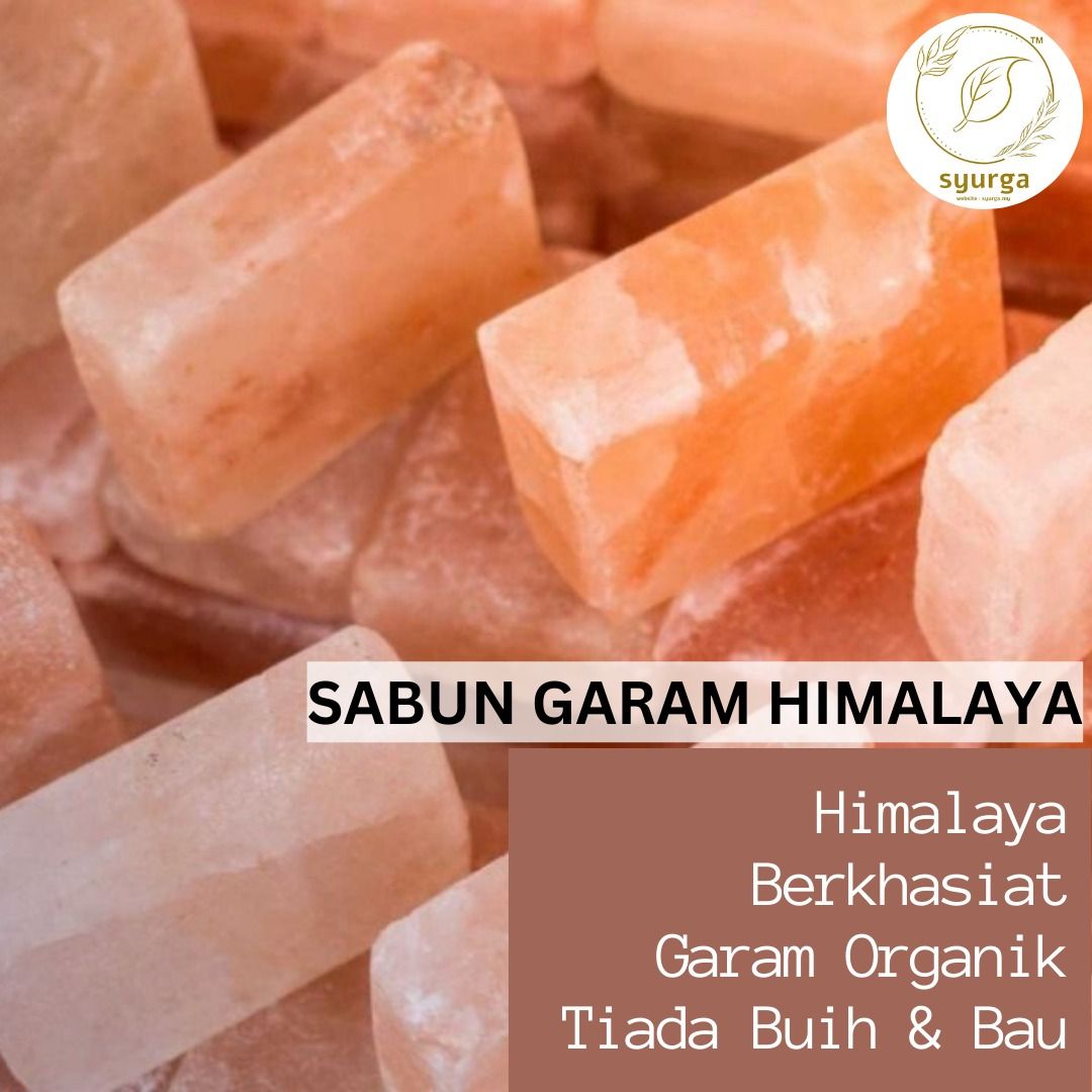 Sabun Garam Organik Salt Himalaya Soap, Beauty & Personal Care, Bath ...