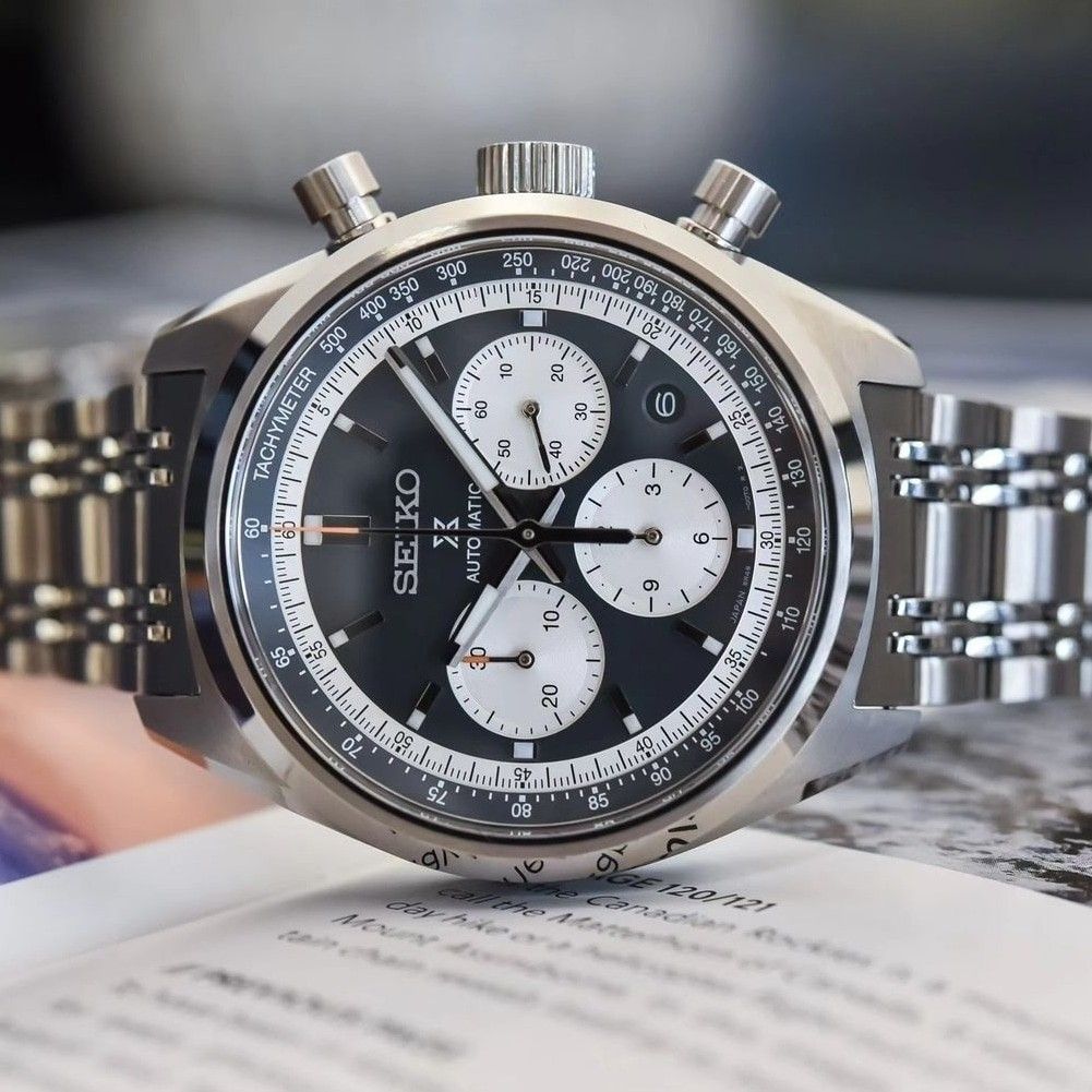 Seiko Prospex Speedtimer Chronograph SBEC023 SRQ049 100th Anniversary, Fesyen Pria, Jam Tangan ...
