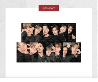 SEVENTEEN / SVT FOLLOW AGAIN MERCH - 4 cuts photo set, Hobbies & Toys ...