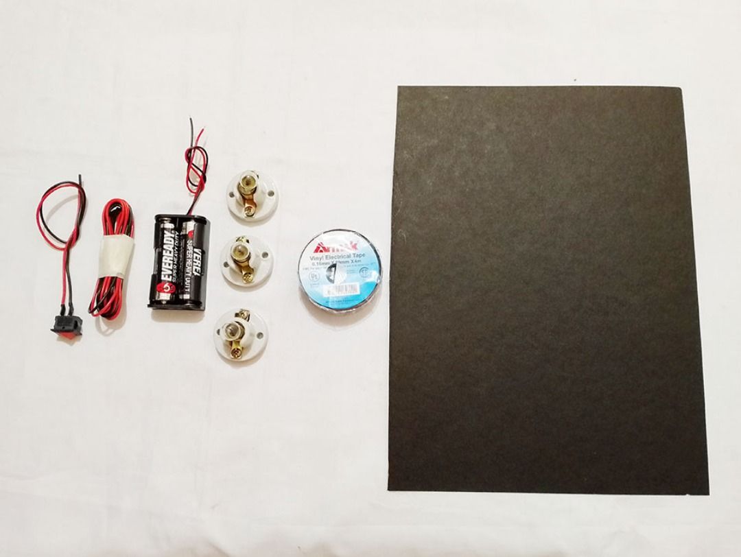 SIMPLE ELECTRIC CIRCUIT KIT FOR DIY EXPERIMENT EDUCATIONAL SCIENCE ...
