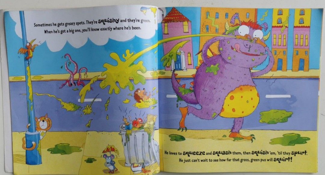 Smelly monster A super stinky story As is, Hobbies & Toys, Books ...