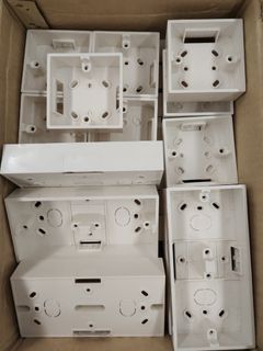 Electrical Switch Socket Mounting Box / Switch Socket Surface Mounting ...