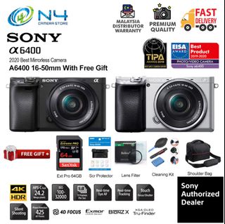 Sony A6400 16-50MM Kit Lens, Photography, Cameras on Carousell