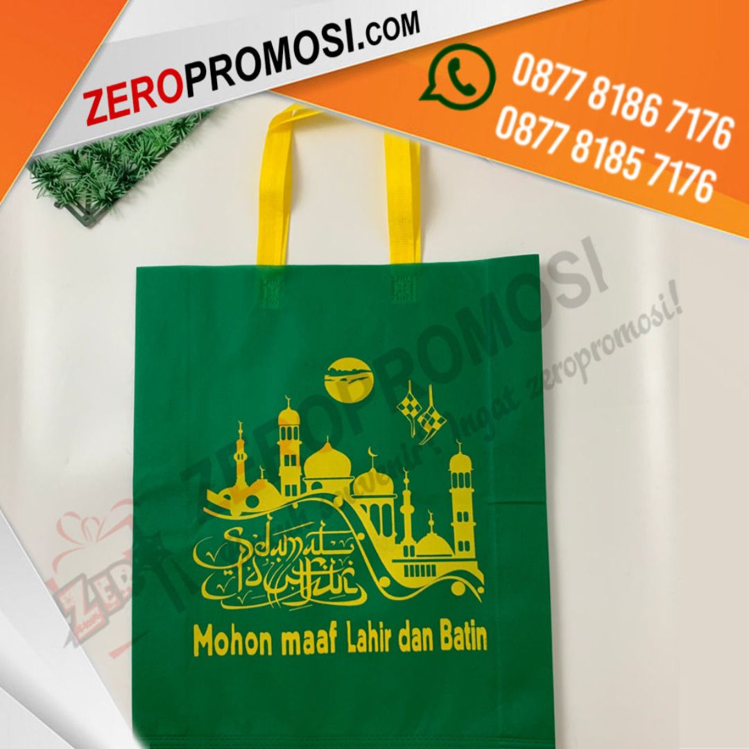 Souvenir Tas Lebaran Idul Fitri Spunbond Ready Stock, Serba Serbi, Others di Carousell