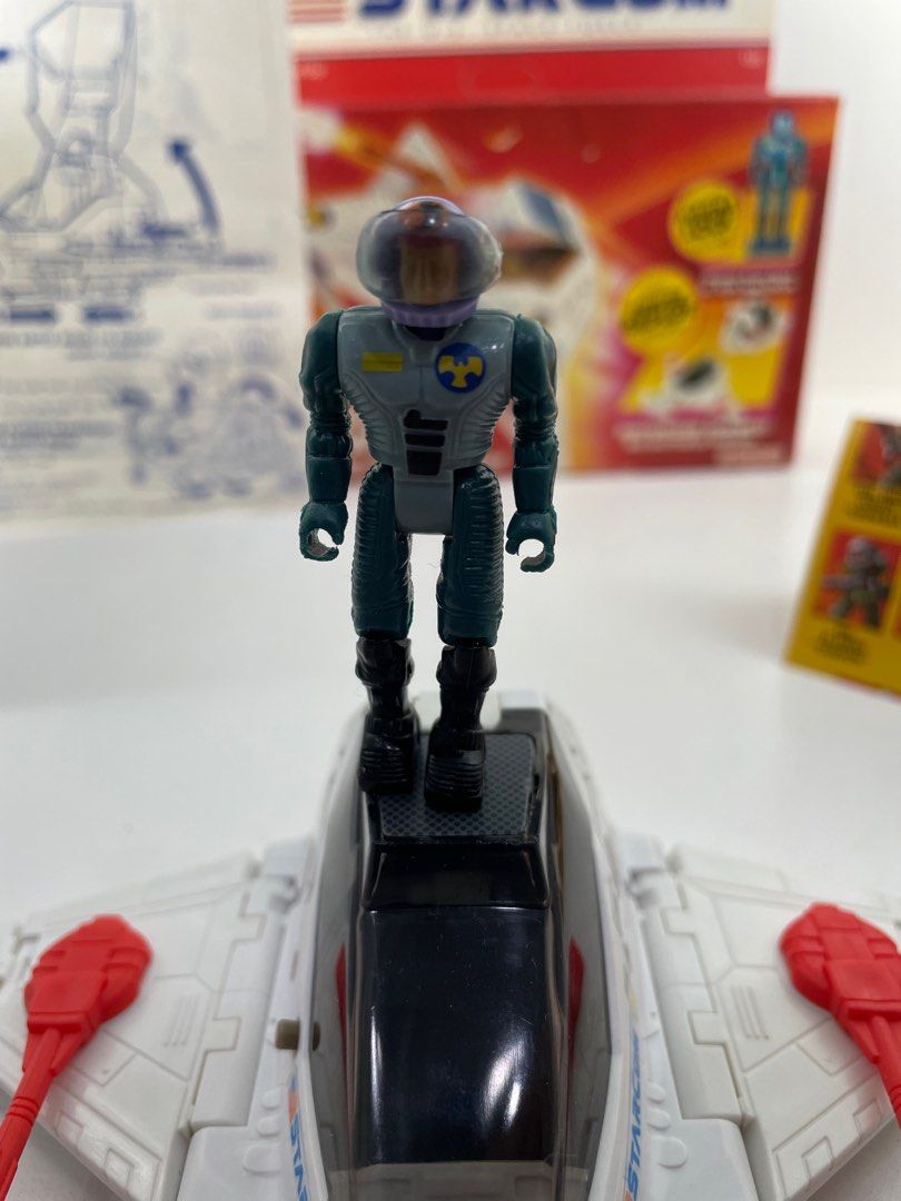 Starcom Vintage 1987 Coleco F1400 Starwolf Astro Fighter Complete with ...