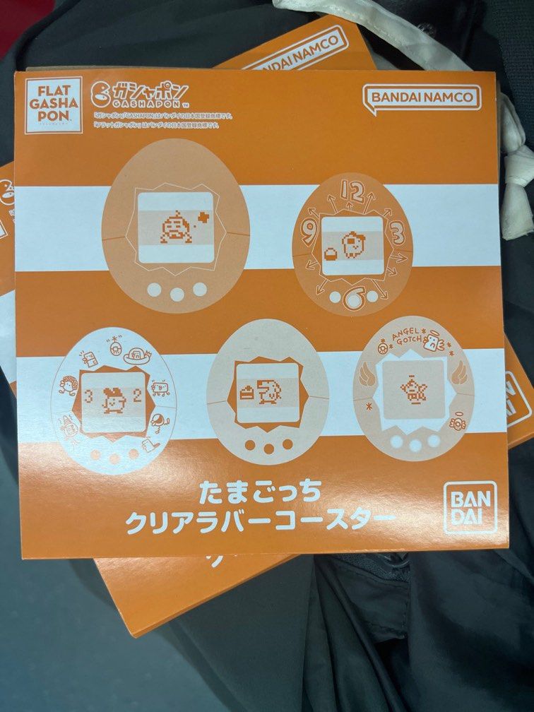 Tamagotchi coaster flat gachapon, Hobbies & Toys, Toys & Games on Carousell